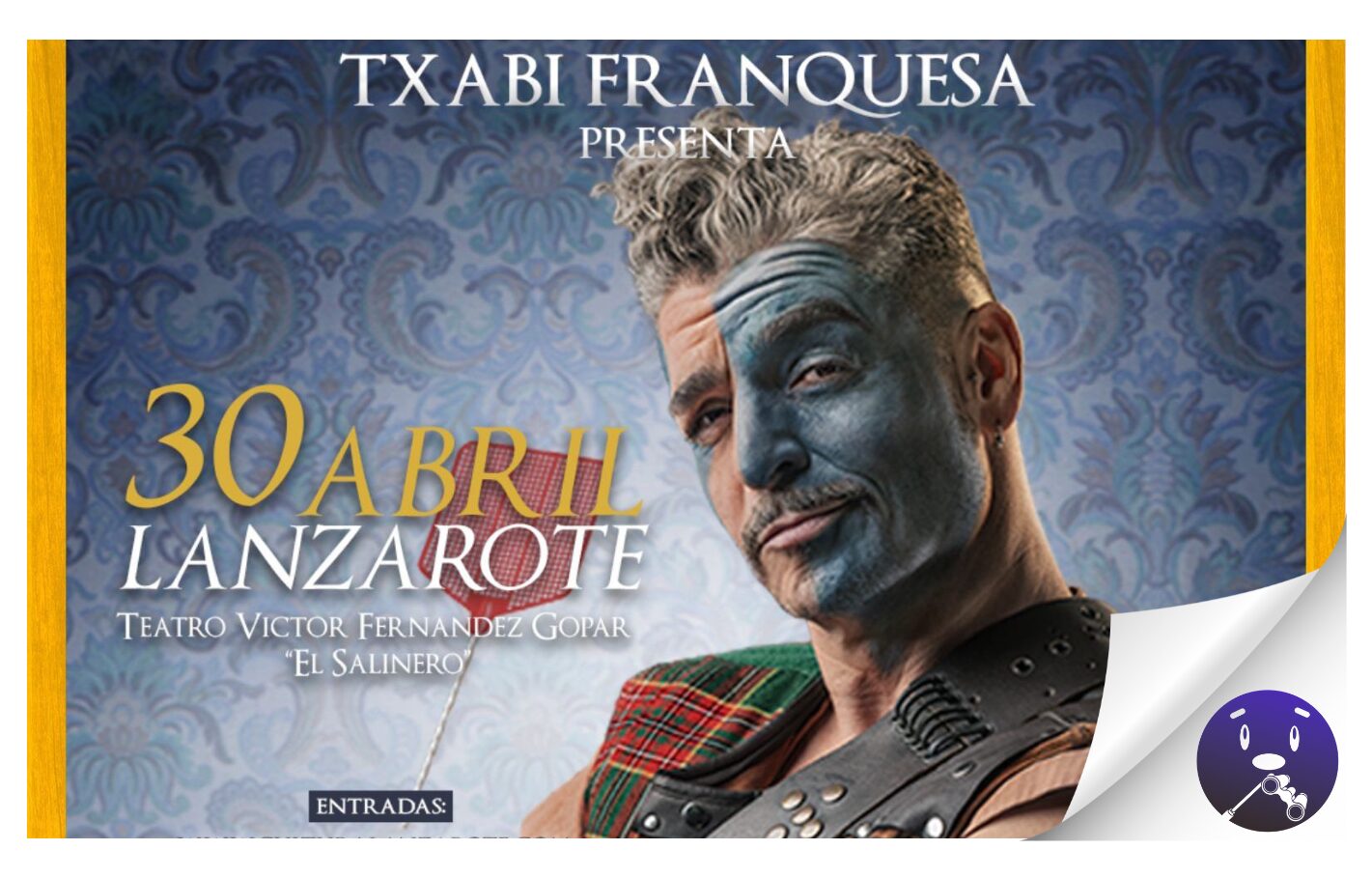 A la venta las entradas para el espectáculo “Escocía” del comediante y ...